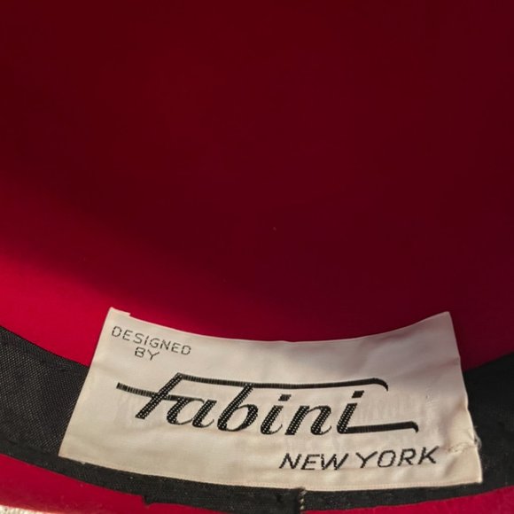 Fabiani | Accessories | Vintage Bright Red Wool Hat | Poshmark